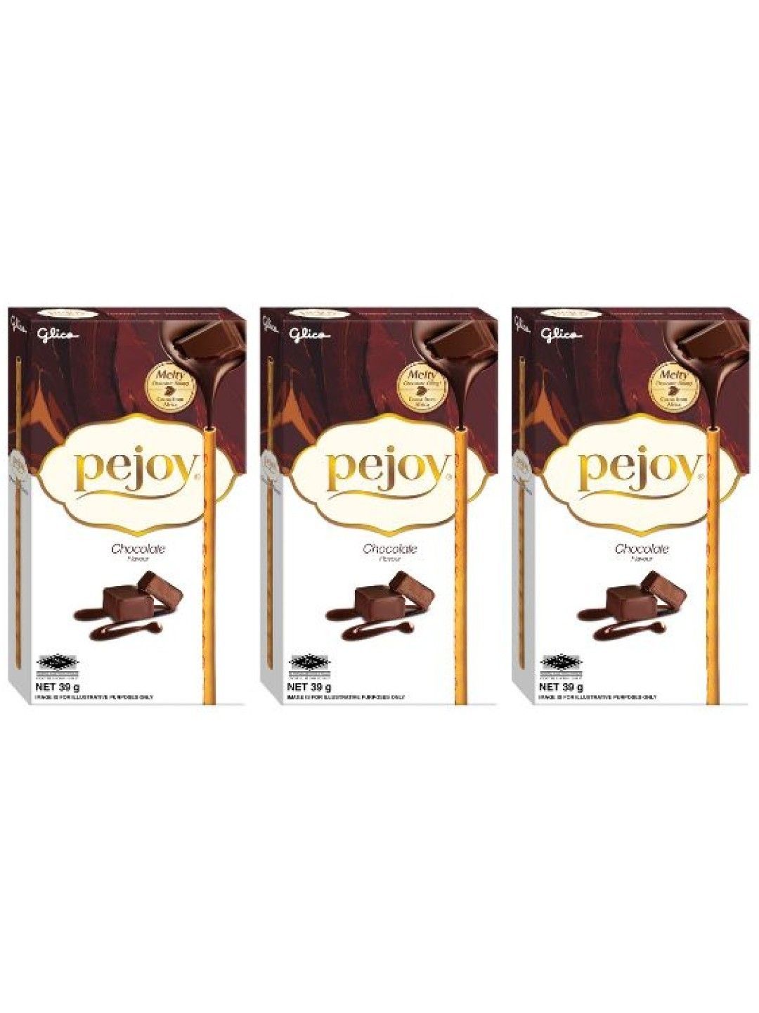 Pejoy Belgian Chocolate Flavour Biscuit Sticks (Bu | edamama